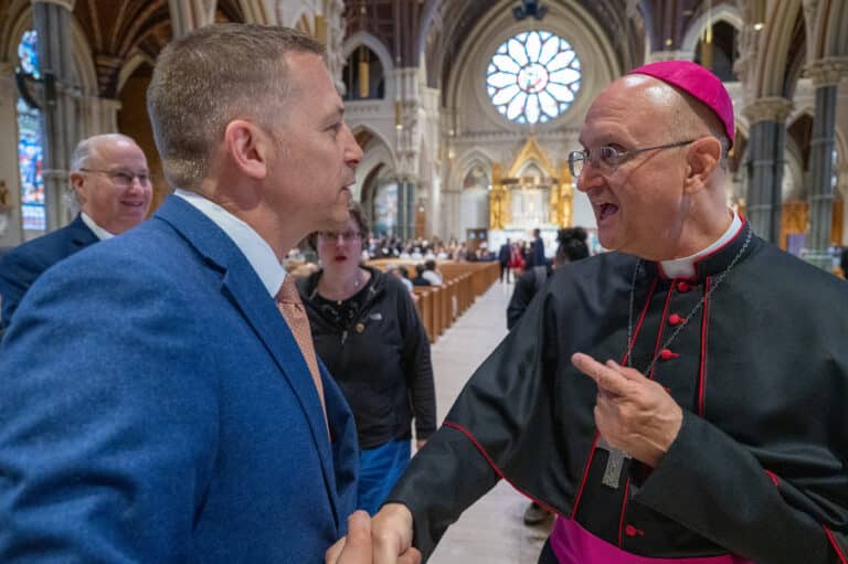 Bishop Lewandowski installed as bishop of Providence - Catholic Review
