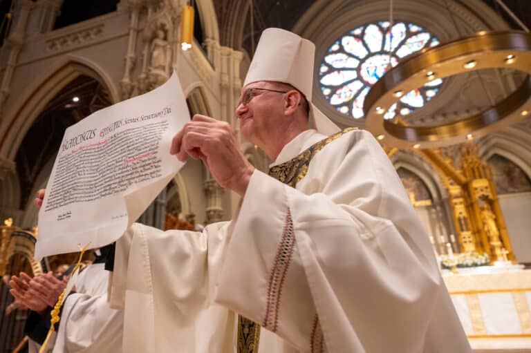 Bishop Lewandowski installed as bishop of Providence - Catholic Review