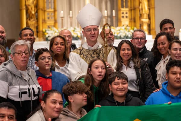 Bishop Lewandowski installed as bishop of Providence - Catholic Review