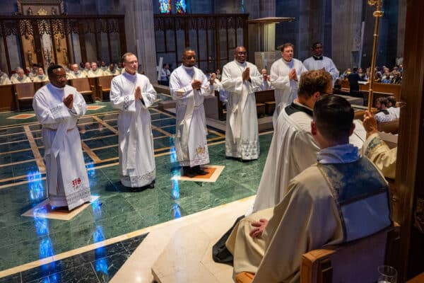 Excitement and pride abound at ordination of five priests for Archdiocese of Baltimore ...