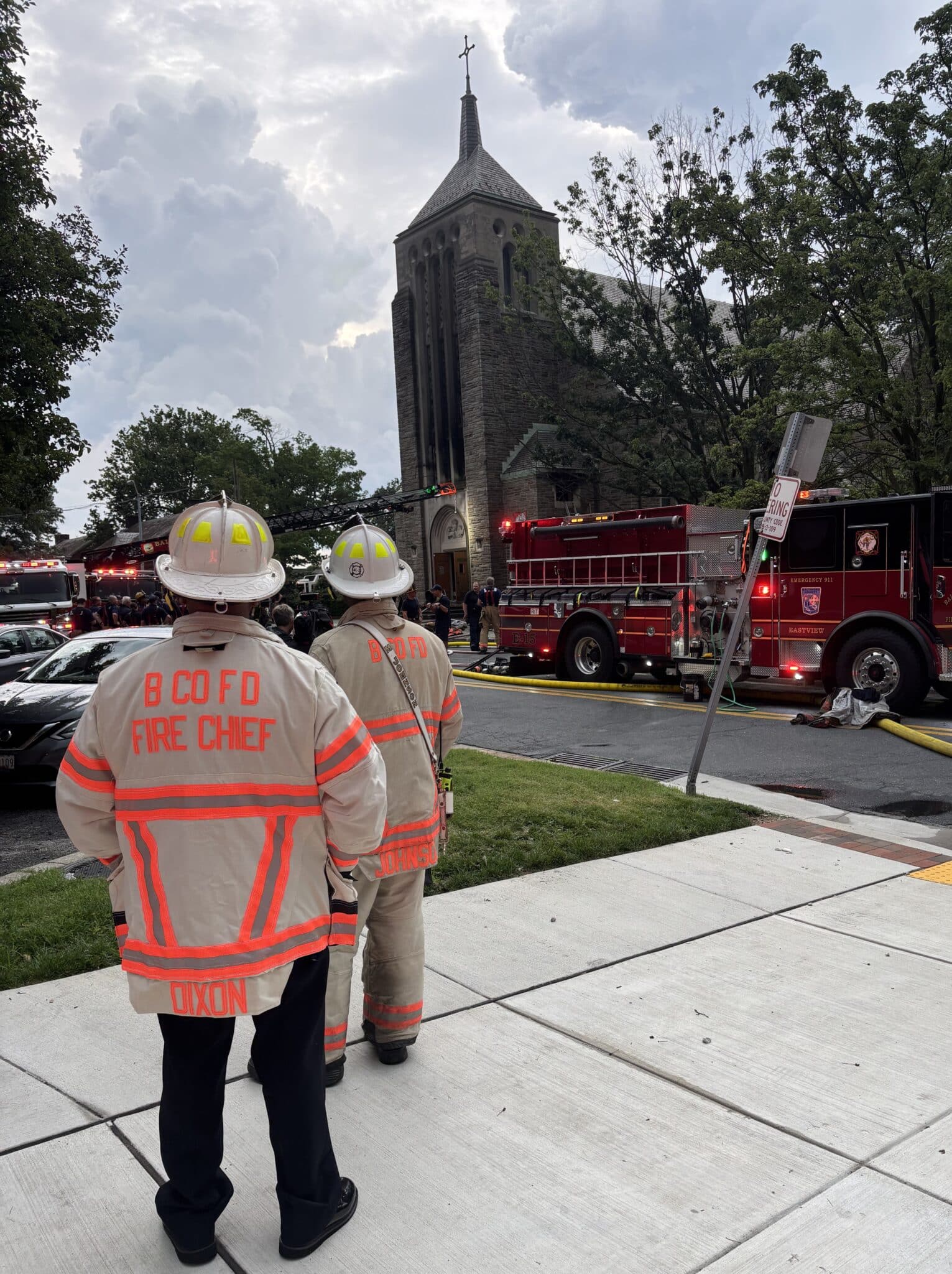 Two-alarm fire damages St. Rita Church - Catholic Review