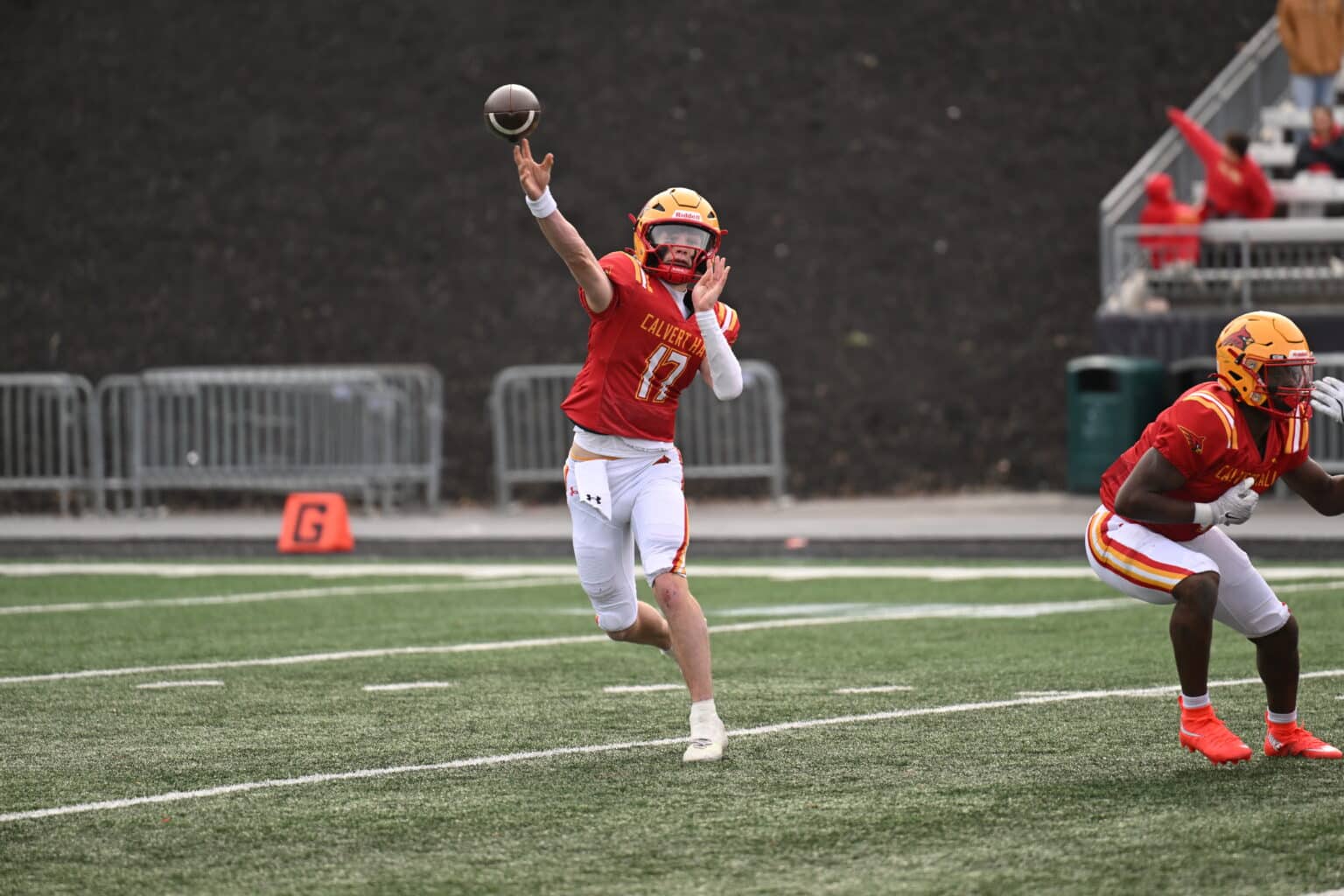 Calvert Hall holds off Loyola Blakefield to claim a 28-24 victory in ...